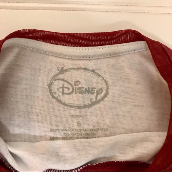 Disney | Tops | Nwt Disney Mickey Mouse Mesh Overlay Tee | Poshmark